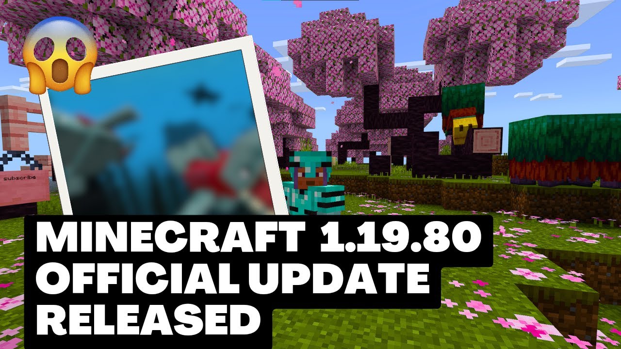 Minecraft 1.19.80 latest Version | armor trims | new biome and many ...