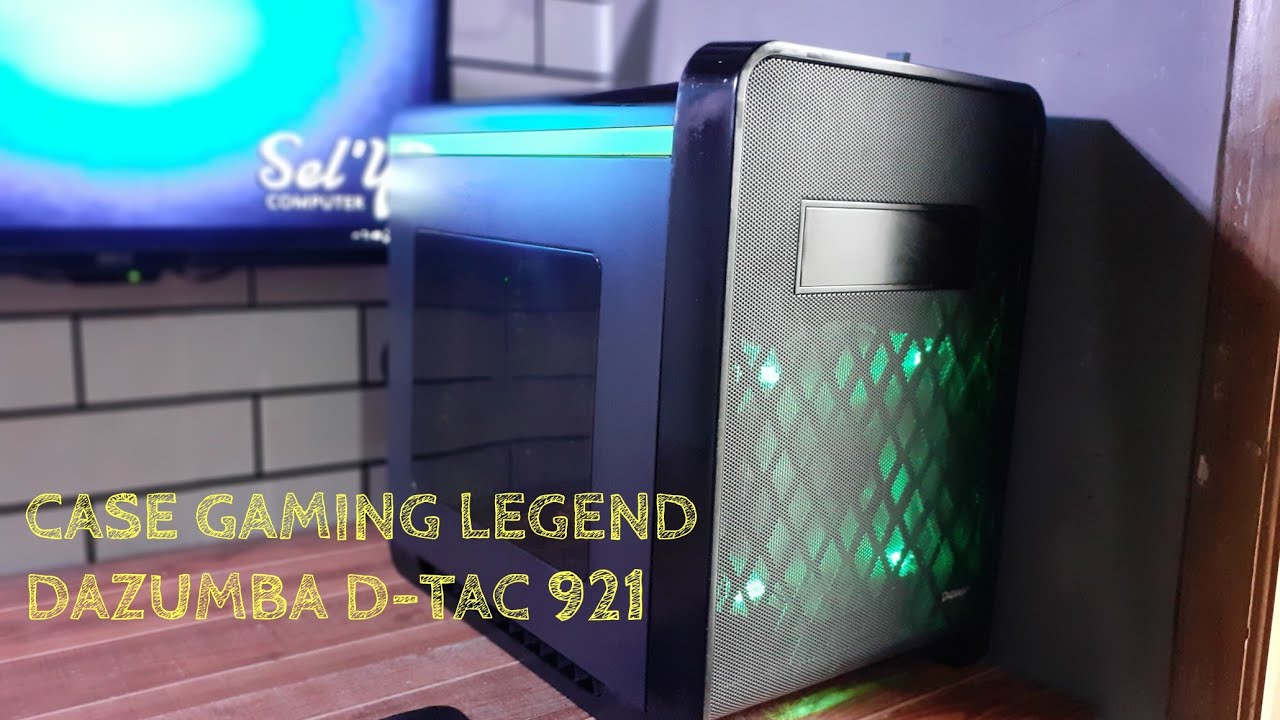 CASE GAMING CASING PC DAZUMBA D-TAC 921 - YouTube