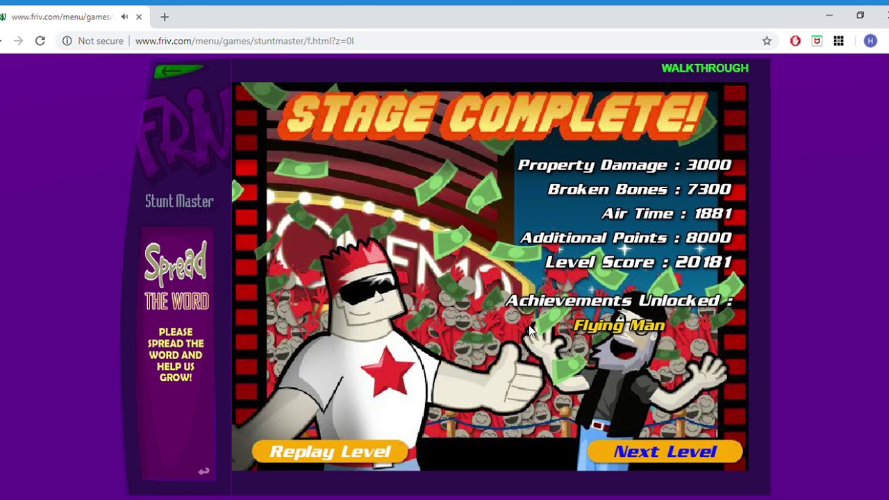 STUNT MASTERS FRIV - YouTube