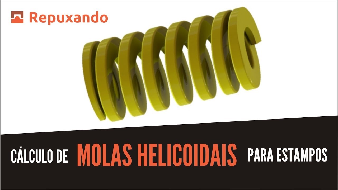 Como calcular molas helicoidais para estampos | Repuxando - YouTube