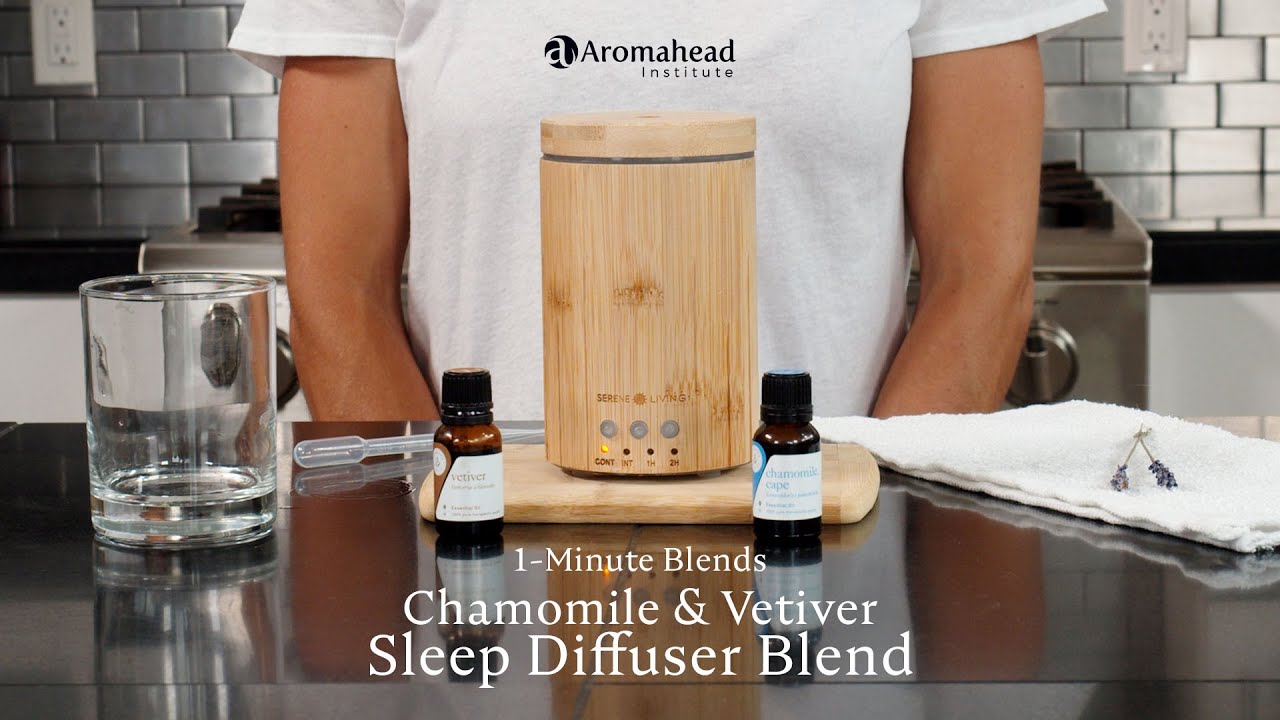 Aromatherapy Recipes | 2-Oil Sleep Diffuser Blend - YouTube