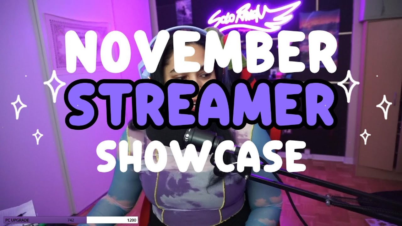 SOLORAVEN'S NOVEMBER STREAMER SHOWCASE - YouTube
