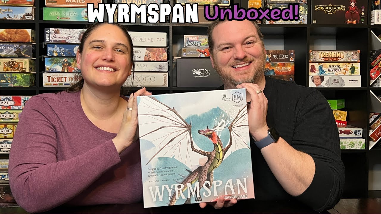 Wyrmspan Unboxed - Wingspan but Make it Dragons - YouTube