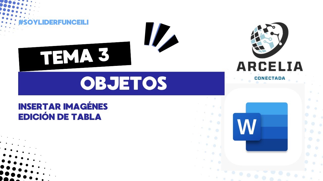 INSERTAR OBJETOS - YouTube