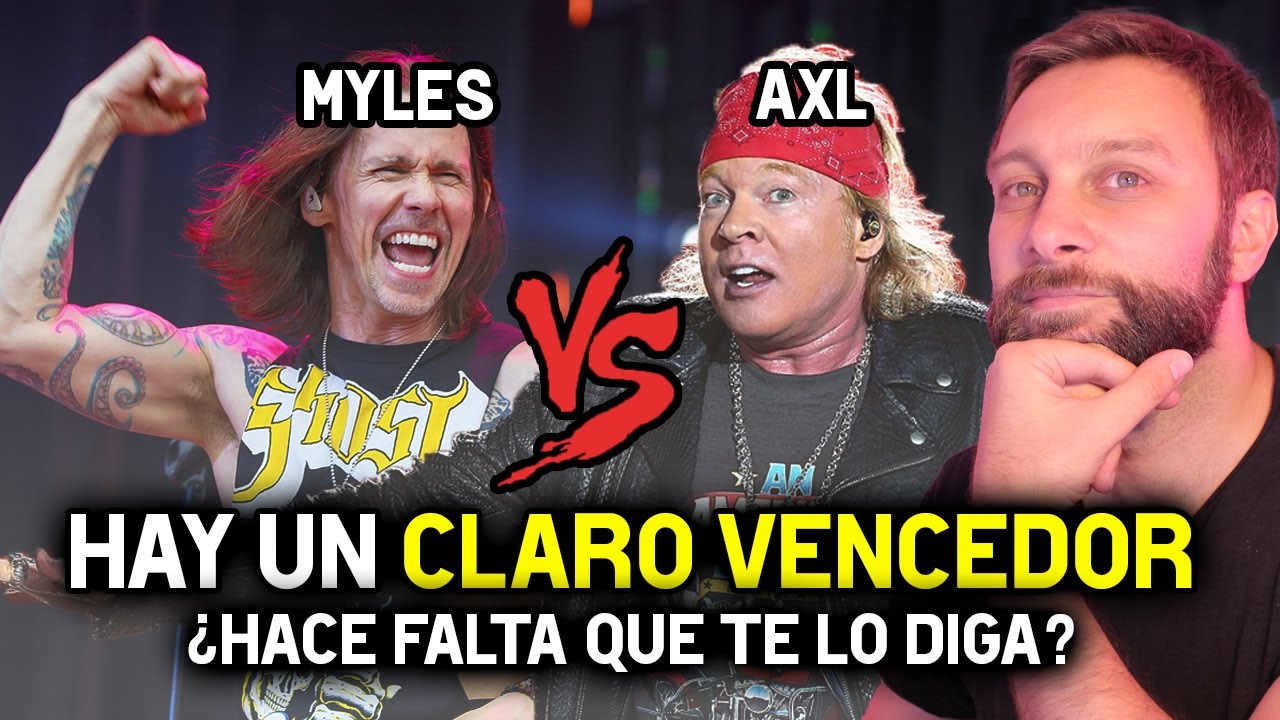 Axl Rose VS Myles Kennedy | Te cuento la verdad - YouTube