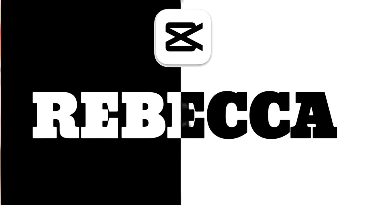 Black and White Invert Text Wipe Animation in CapCut PC | Step-by-Step Tutorial - YouTube