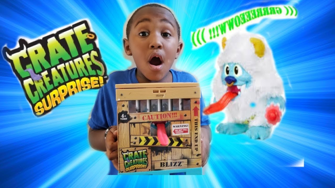 Blizz-Crate Creatures Surprise- EE cool Toys Review - YouTube