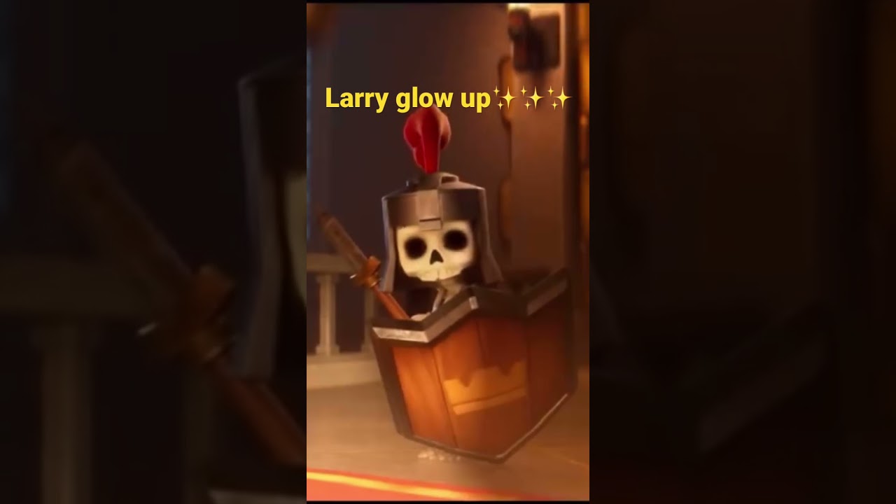 Larry glow up #clashroyale - YouTube