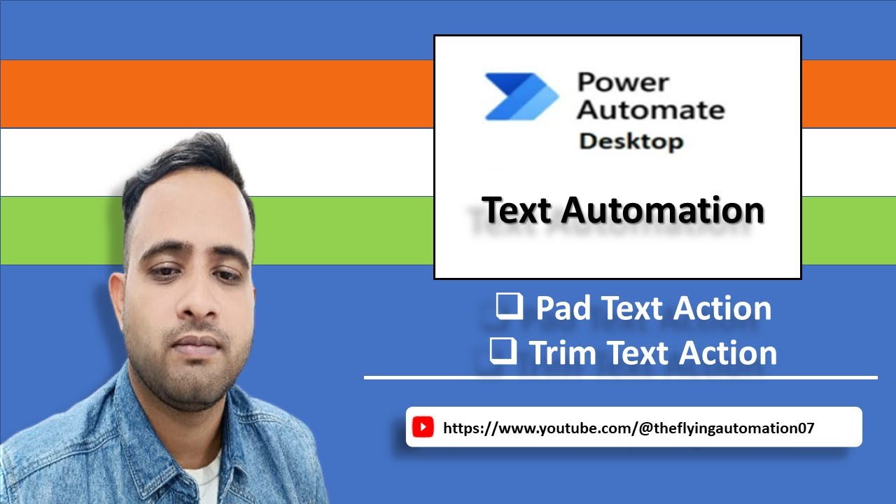Pad Text and Trim Text Action in MS Power Automate desktop || MS PAD ...