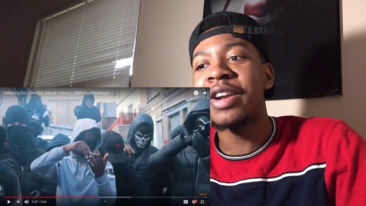 AMERICAN REACTS TO UK DRILL HitMan x Da - Like Dat (Music Video) - YouTube