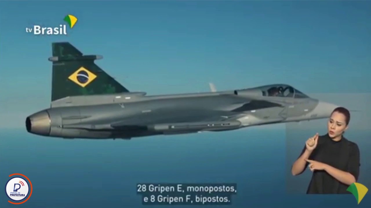 Força Aérea Brasileira Apresenta o caça F39 Gripen - YouTube