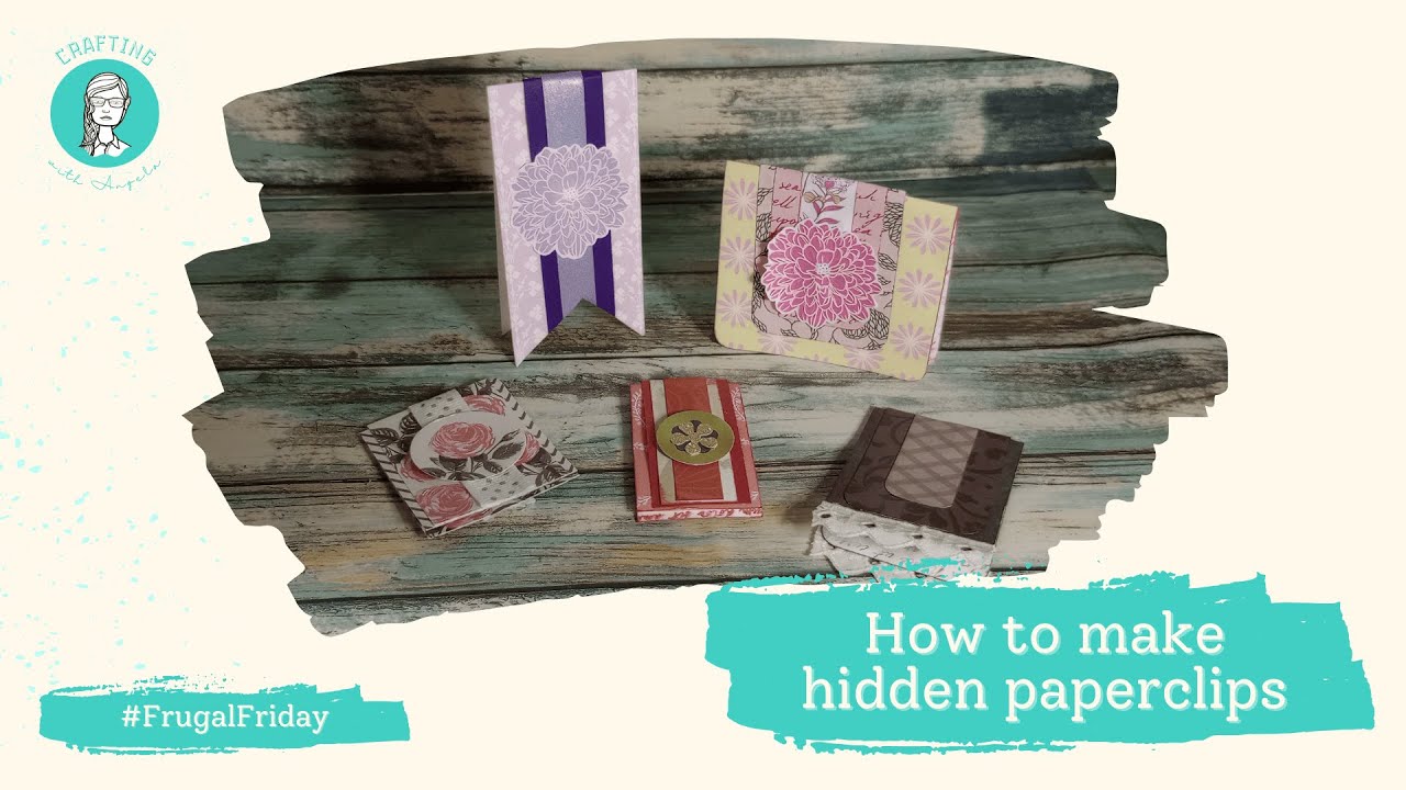 How to make hidden paperclips - YouTube