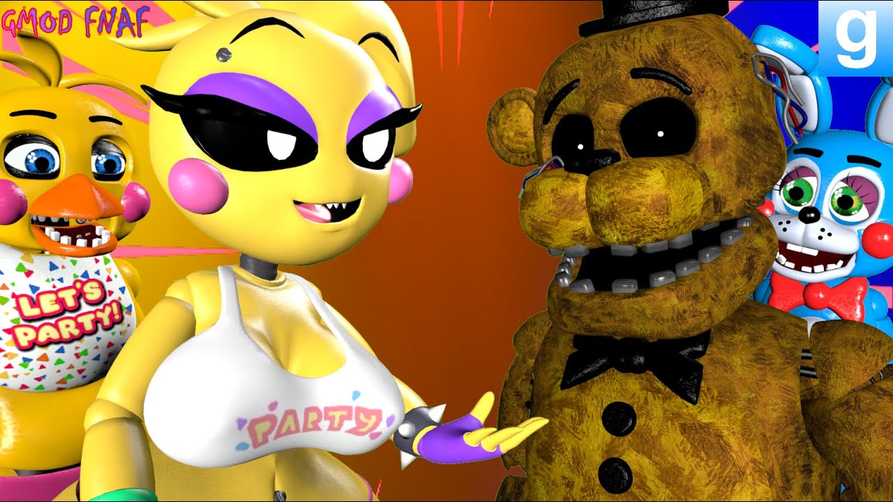 GMOD FNAF|Toy Thicca X Withered Golden("Late" Valentine's Day Special 2023) - YouTube