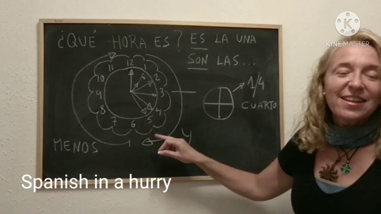 Aprende las horas en 7 minutos. Con ejercicios. - YouTube