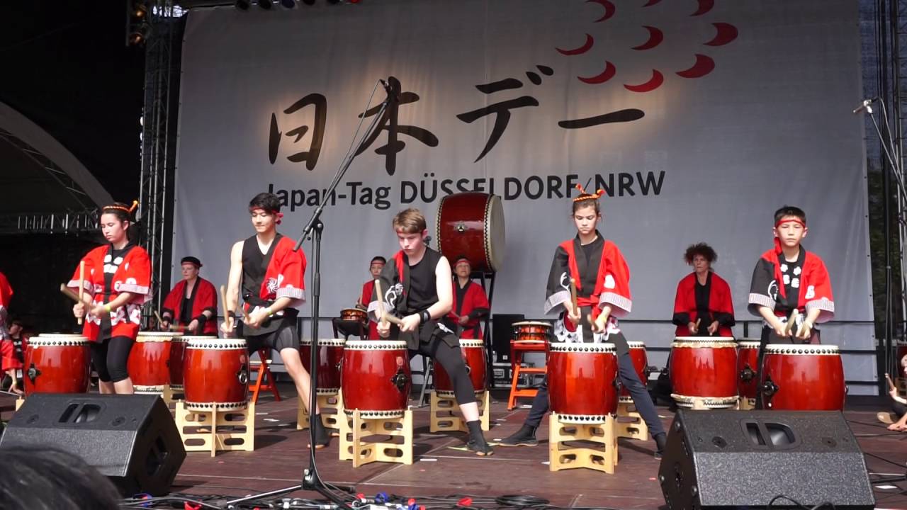 Taiko Kids Japan Tag 2016 - Hayate - YouTube