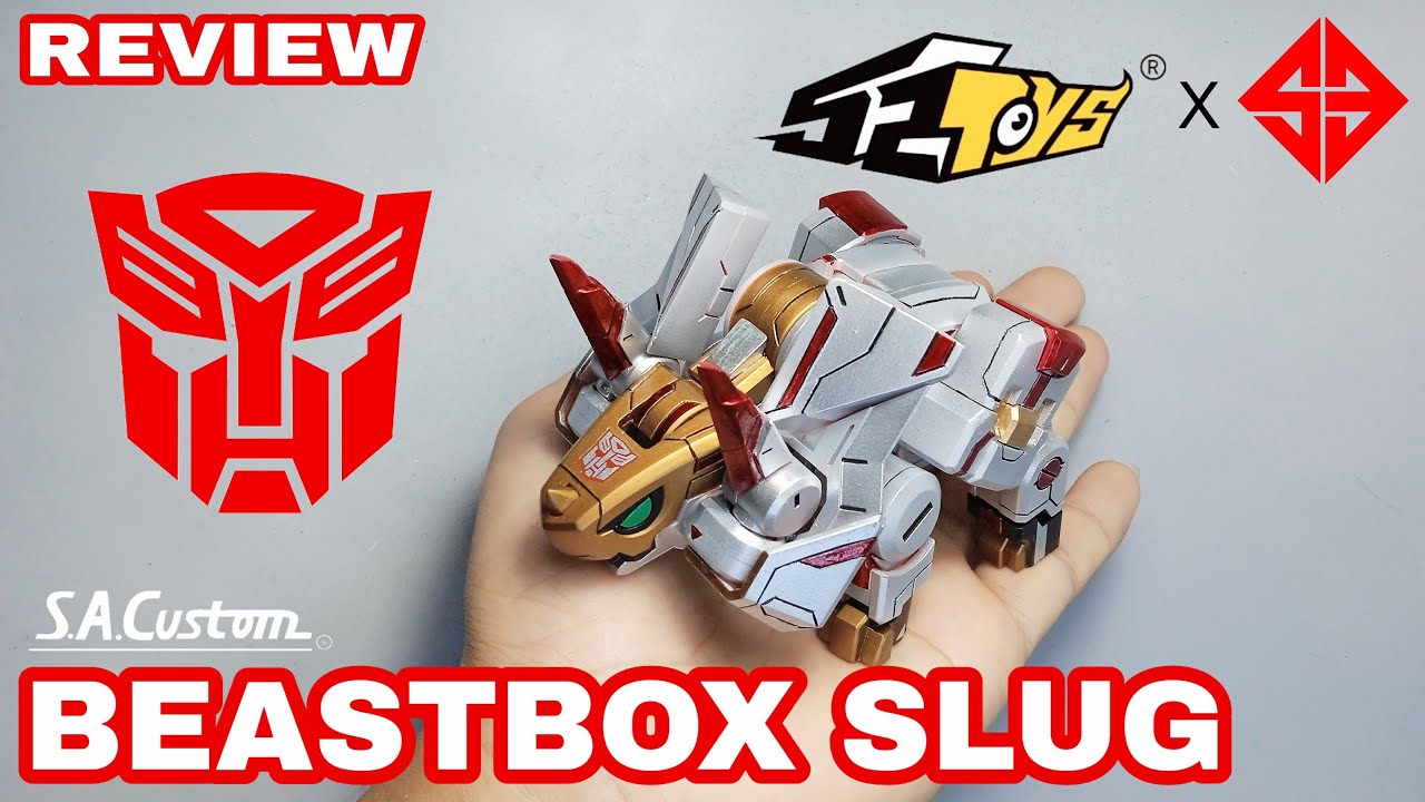 [ REVIEW ] BEASTBOX SLUG | Custom 52toys | Transformers Fall of ...