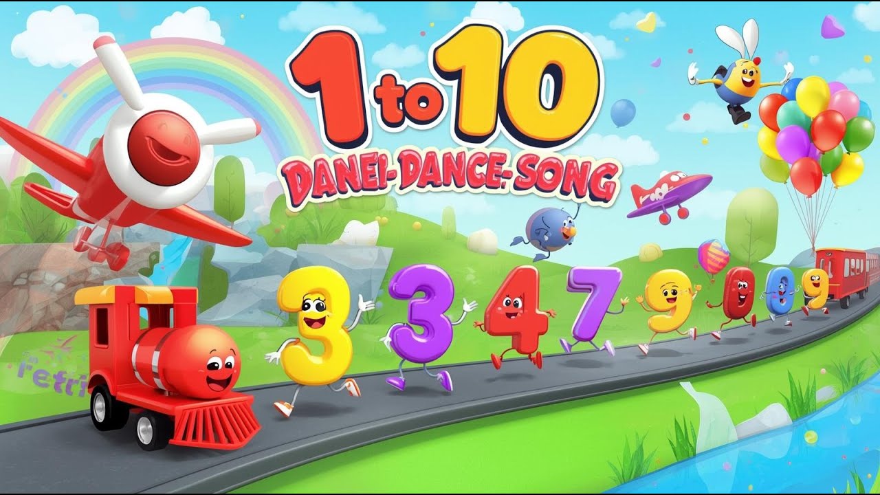Counting 1 to 10| Kids Numbers Song | Learn Numbers Counting 1 to 10 ...