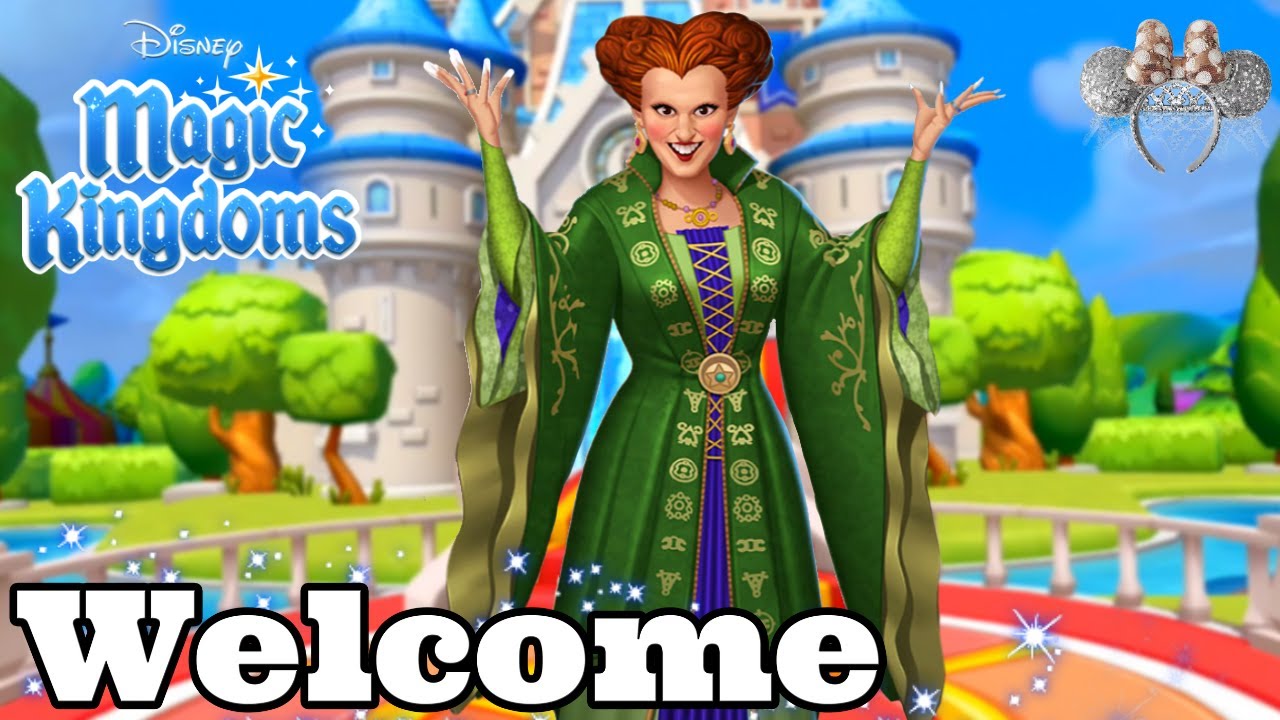 Welcome Winifred Sanderson from Hocus Pocus! Disney Magic Kingdoms ...