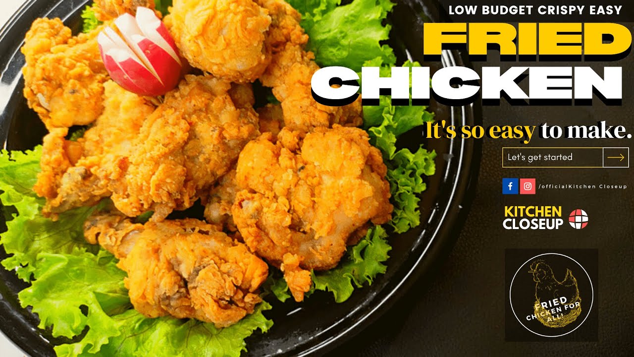 Low Budget Crispy Easy Fried Chicken RecIpe How To Make Easy Fried ...