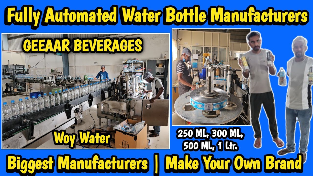 Offer Your Brand Water @ Restaurants, Showrooms, Shopping Malls ...