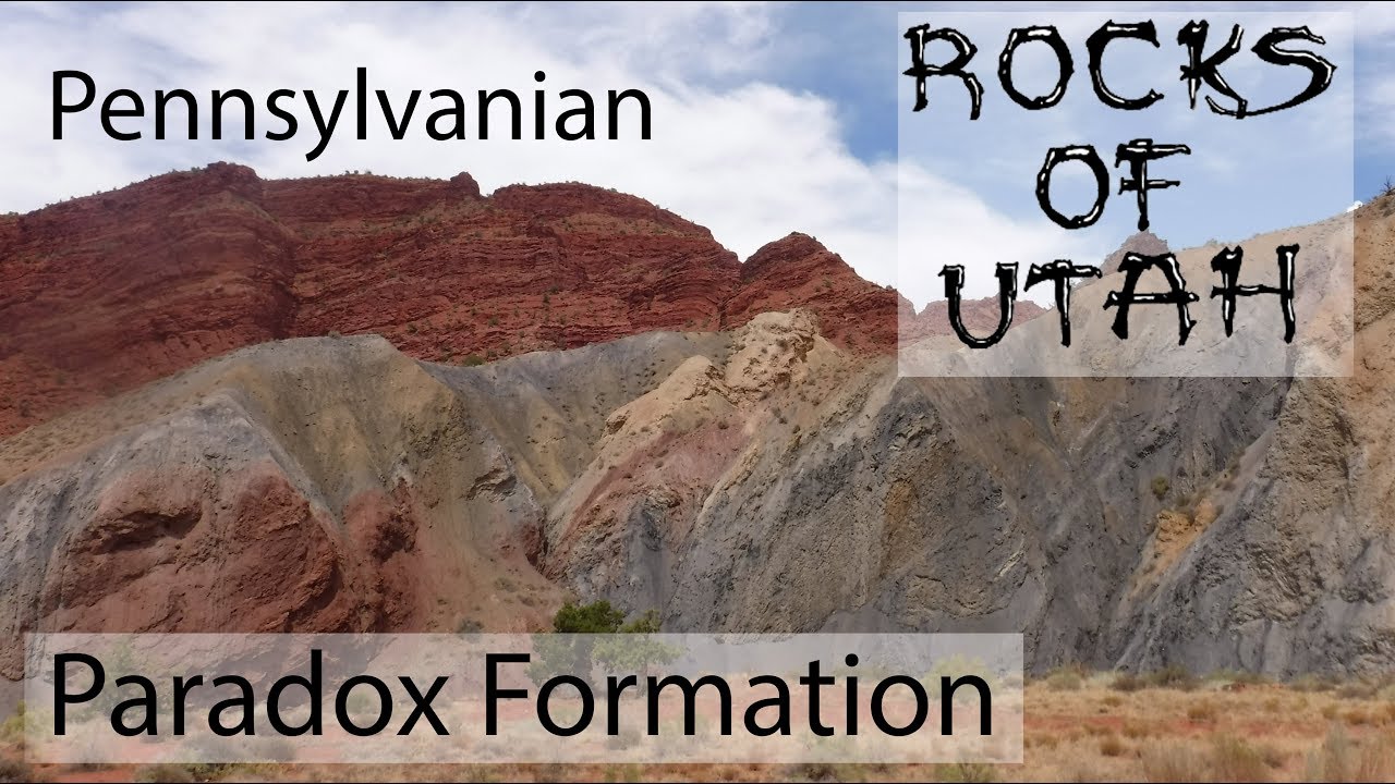 Pennsylvanian Paradox Formation - The Rocks of Utah - YouTube