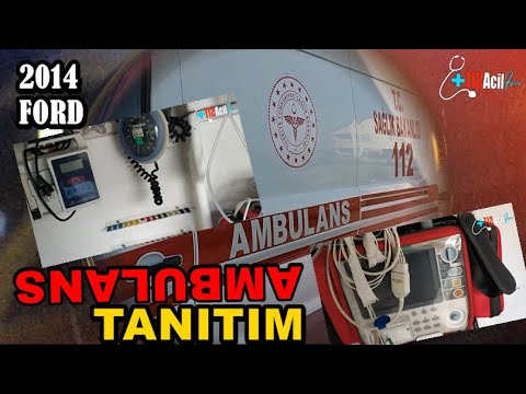 AMBULANS TANITIMI ! 2014 FORD TRANSİT AMBULANS ! AMBULANSTAKİ MALZEMELER