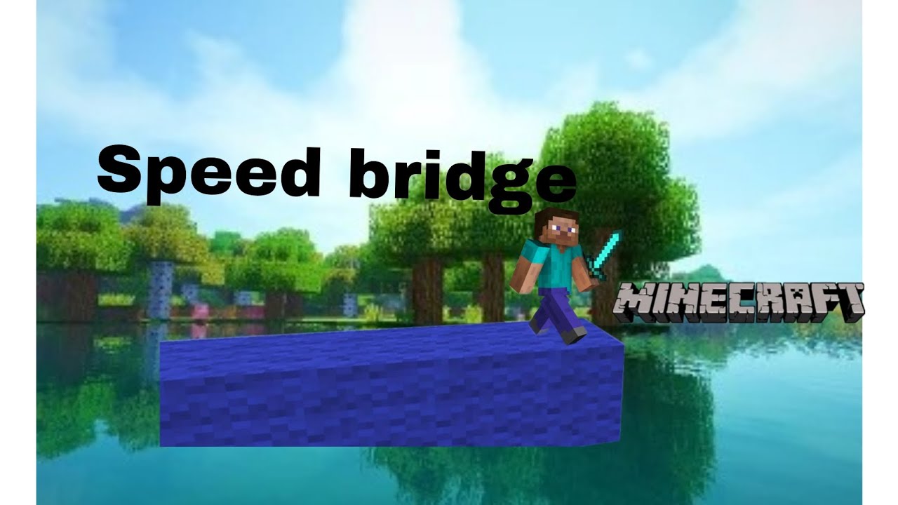 Minecraft speed bridge#minecraft#speedbridging - YouTube