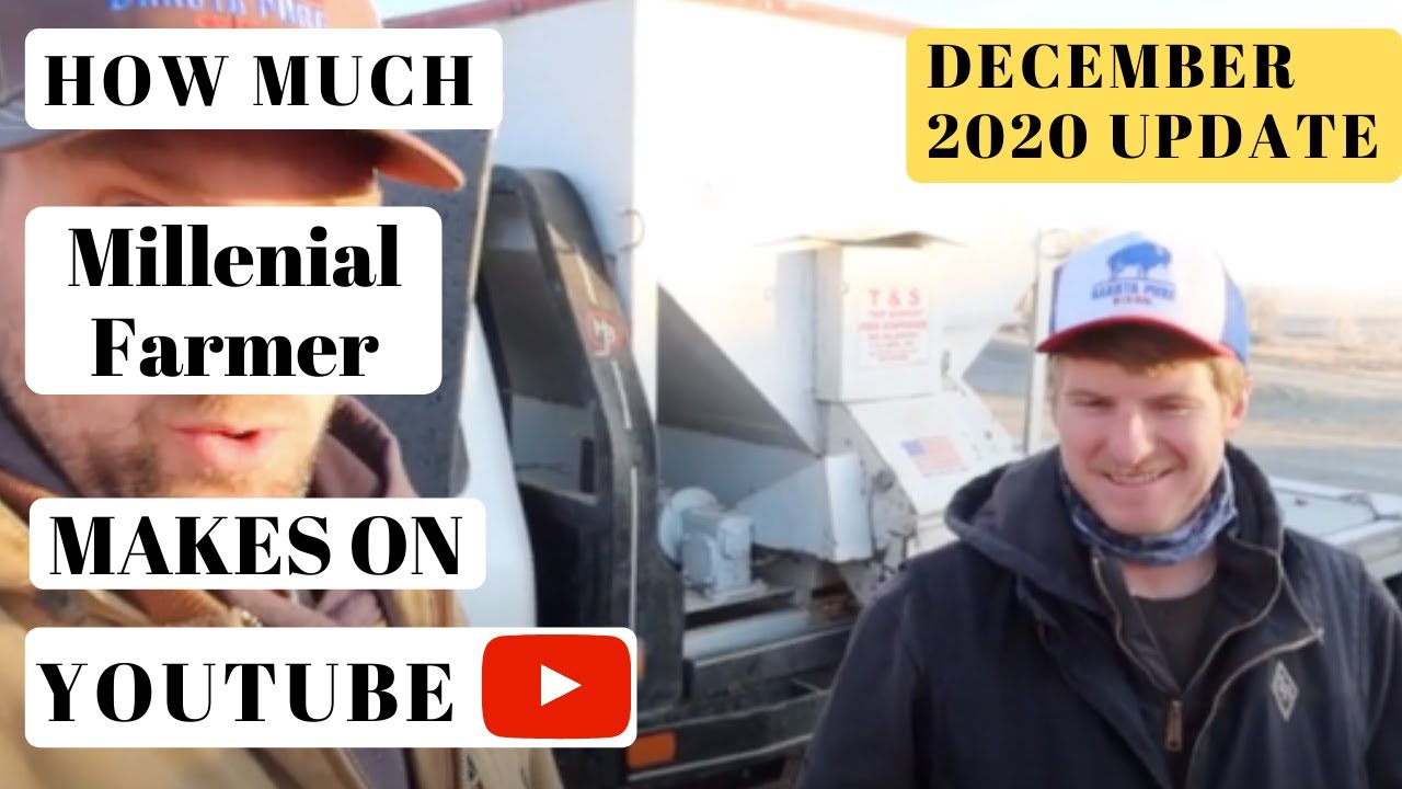 How much Millenial Farmer makes on Youtube [Dec 2020 Update] - YouTube