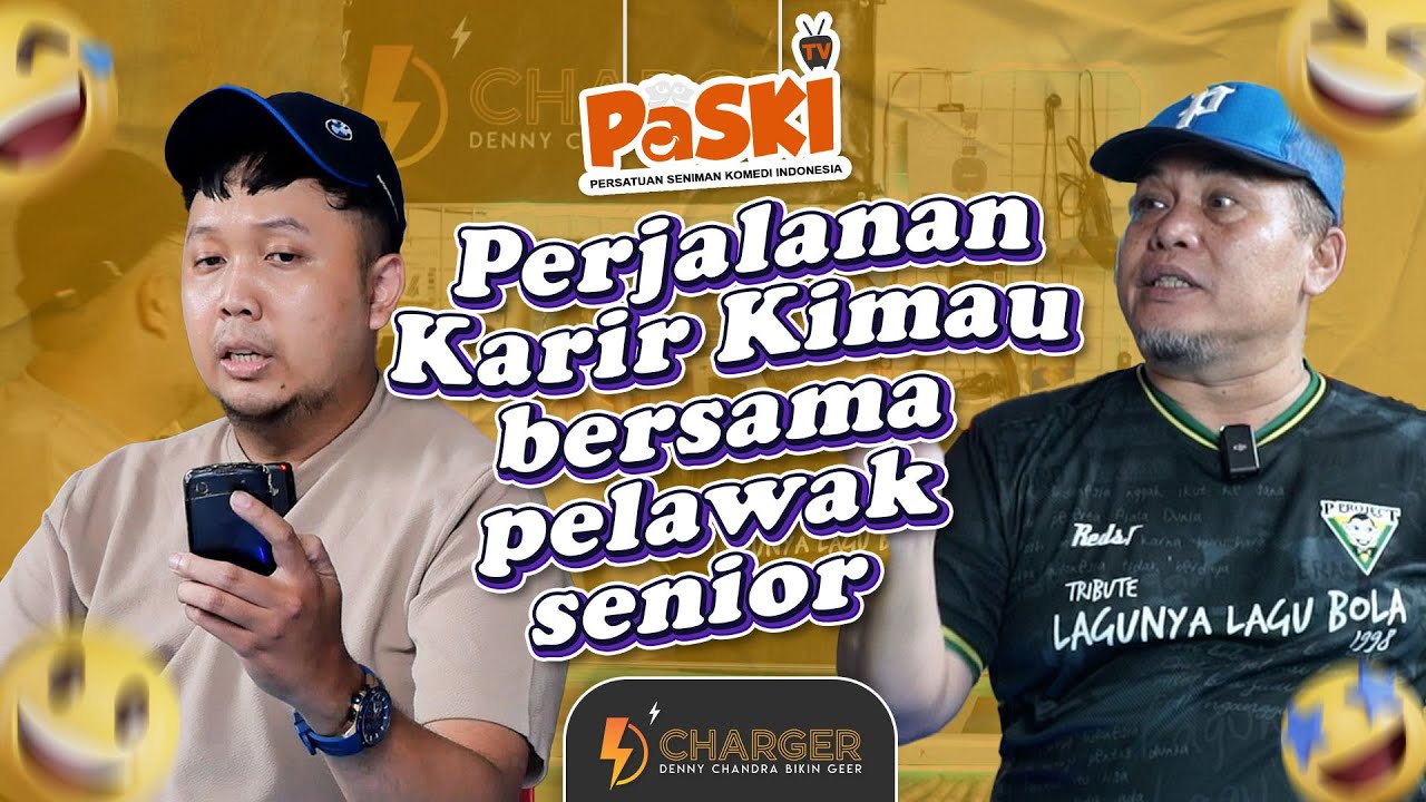 Perjalanan Karir Kimau Masuk Industri Televisi Bersama Pelawak Senior - YouTube