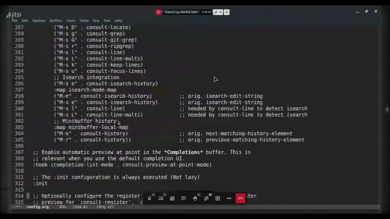 Emacs in tamil part 10 - Q&A - YouTube