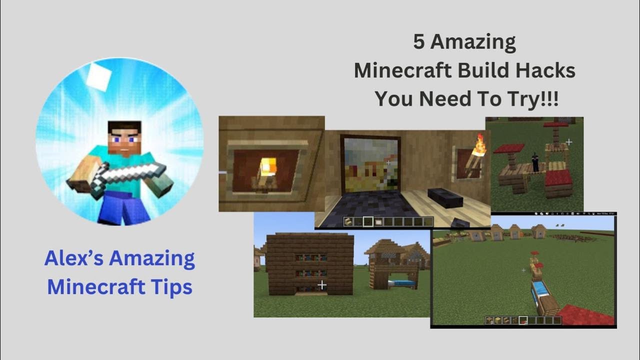 5 Amazing Minecraft Build Hacks You Need to Try! - YouTube