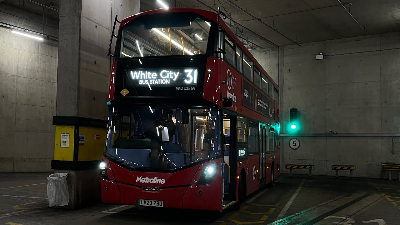 FRV. London Bus Route 31: Camden Town - White City Bus Station Wright ...