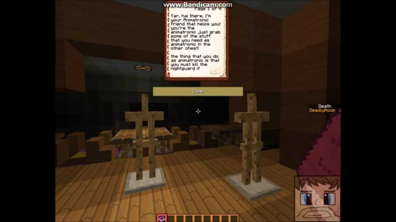 Minecraft | FNaF S1 - Fan-Made map - Version 2.0 - YouTube