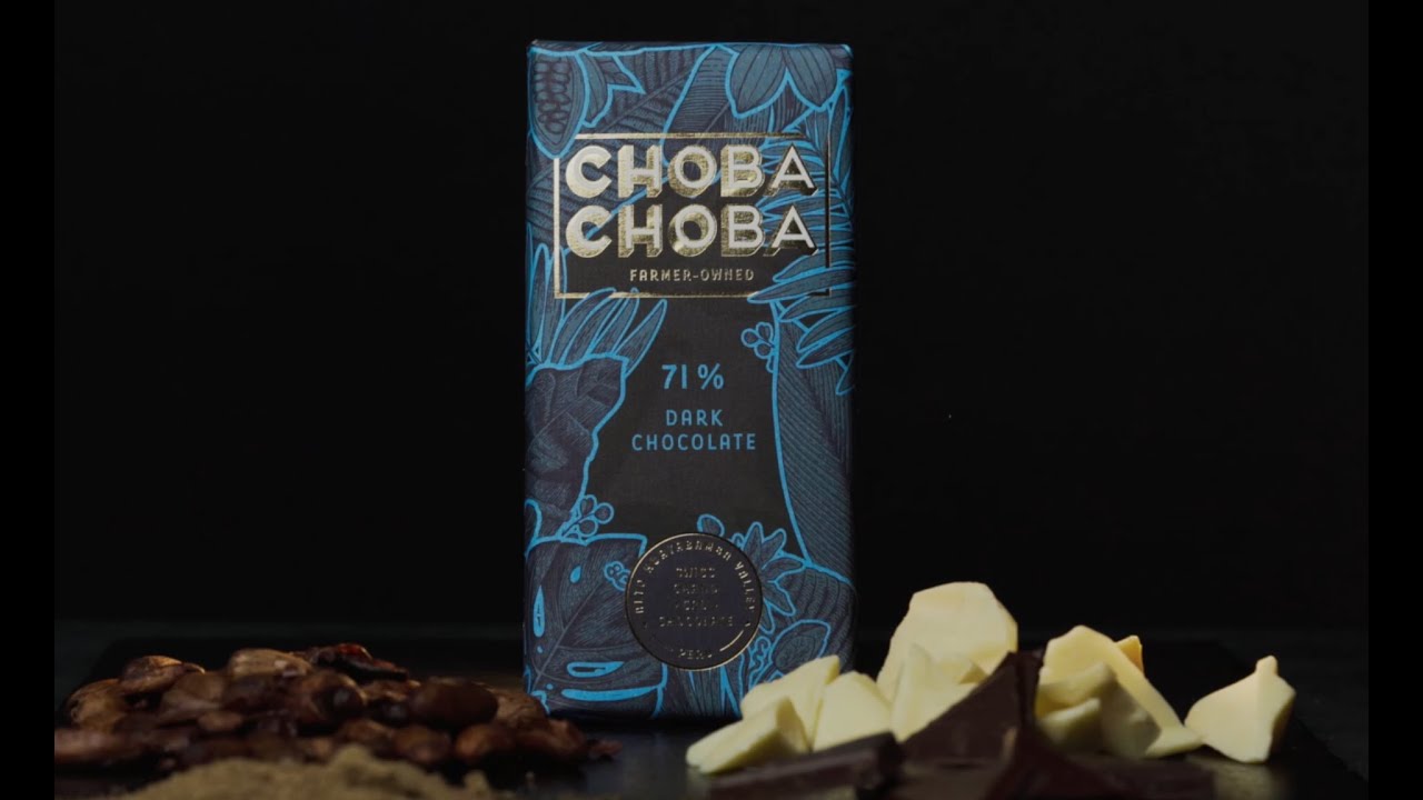 Choba Choba Grand Cru Chocolate from our farms to you - YouTube