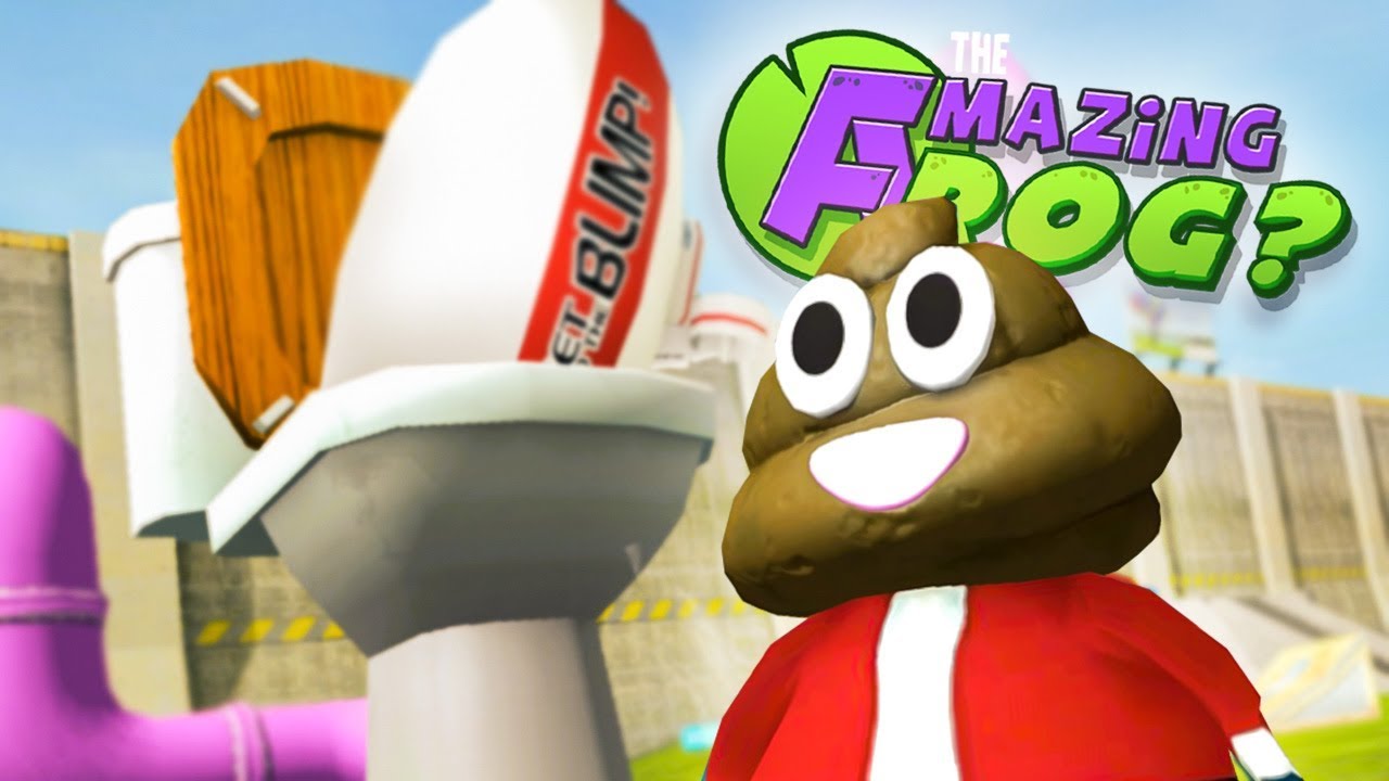 WHAT HAPPENS WHEN WE FLUSH THE BLIMP? - Amazing Frog Gameplay (New ...