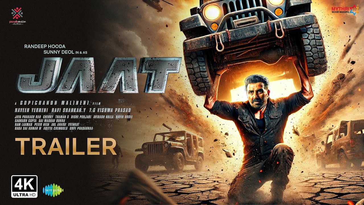JAAT - Trailer | Sunny Deol, Randeep Hooda, Regina Cassandra ...