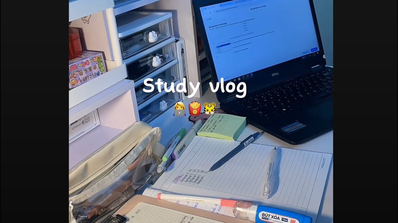 Học bài tối thứ 7 cùng mình 🌻 (Studyvlog) - YouTube