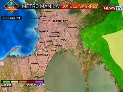 BT: Weather update as of 11:50 a.m. (June 22, 2018) - YouTube