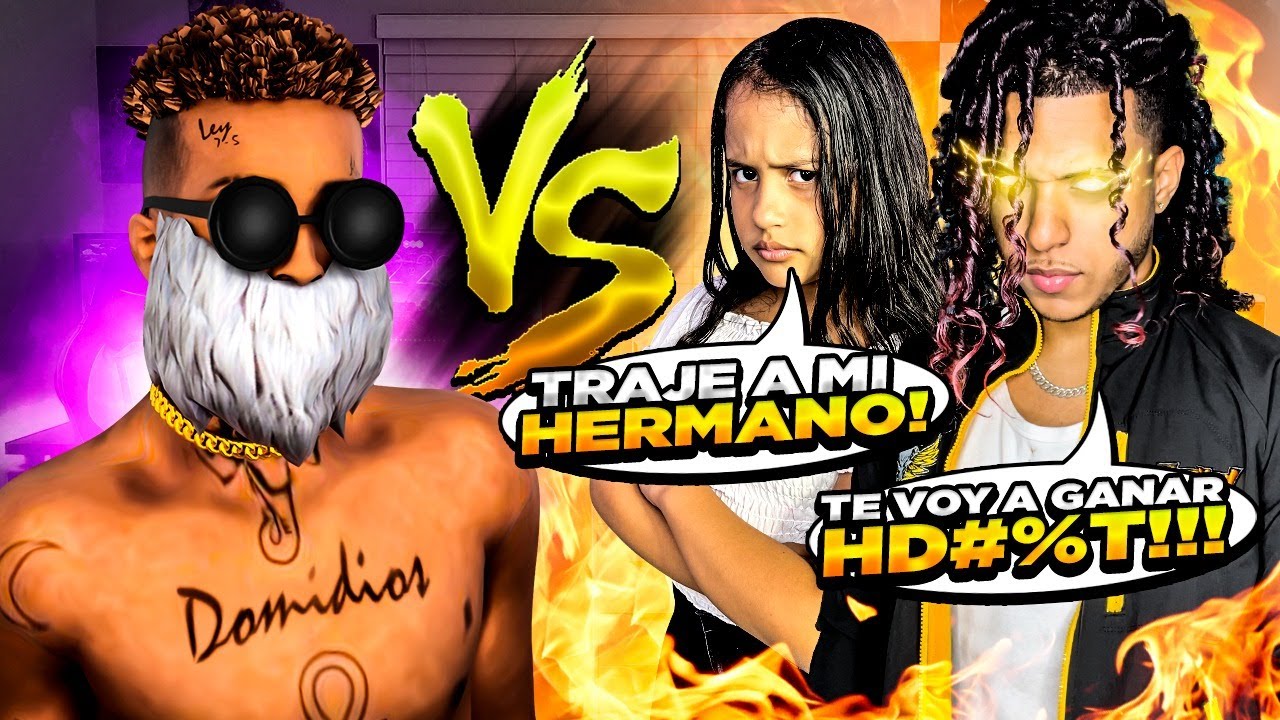 El Hermano de ANGIE FIRE Me Reta Pvp Por 100,000 Diamantes !! - YouTube