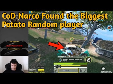 CoD Naco Met The Biggest Potato Random Player in The History of CODM ...