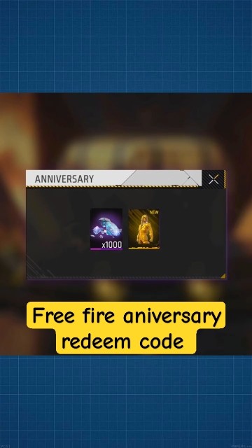 free fire aniversary secret redeem code | free fire yellow criminal ...