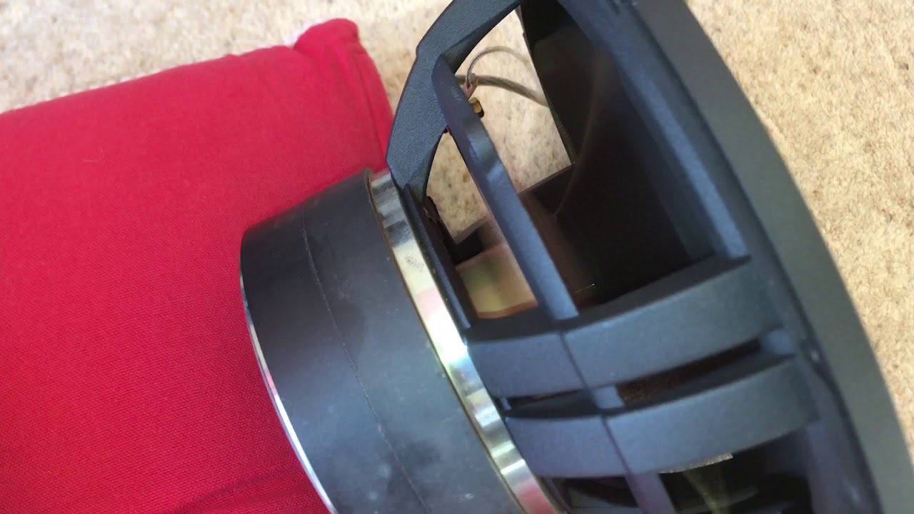 8" high xmax woofers - YouTube