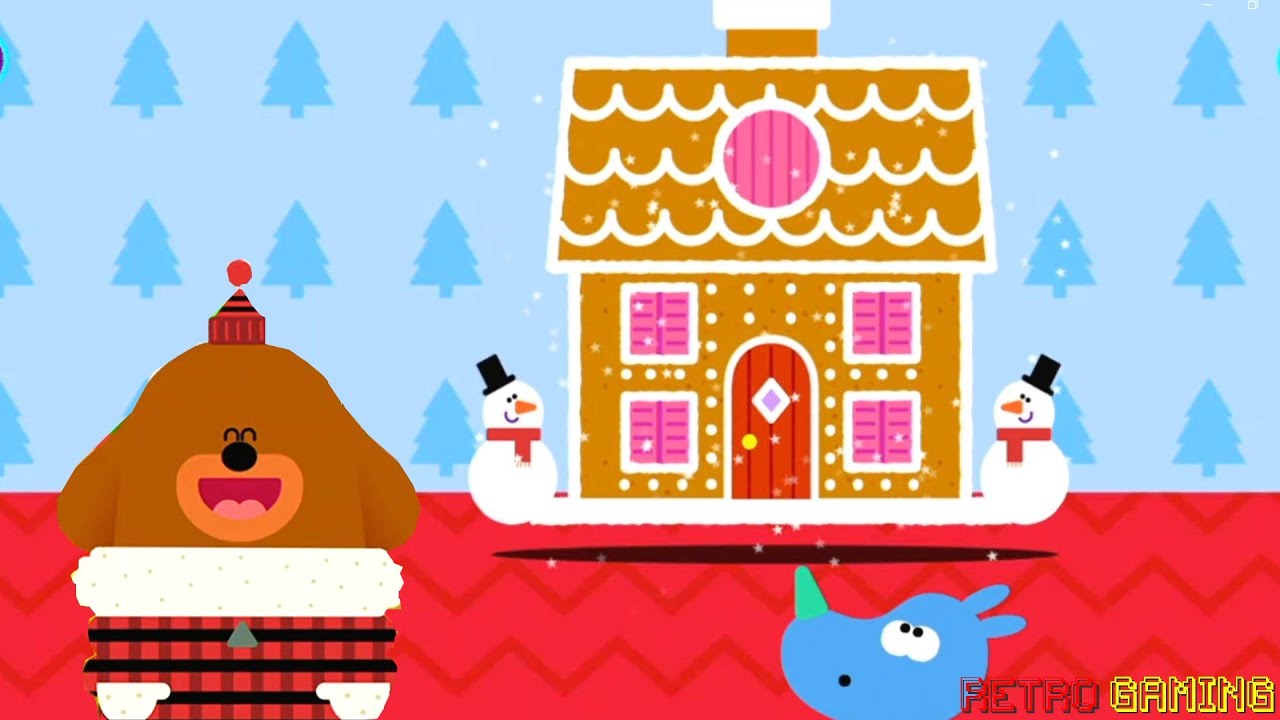 Hey Duggee Gingerbread House Cbeebies Christmas Forest Retro Gaming ...