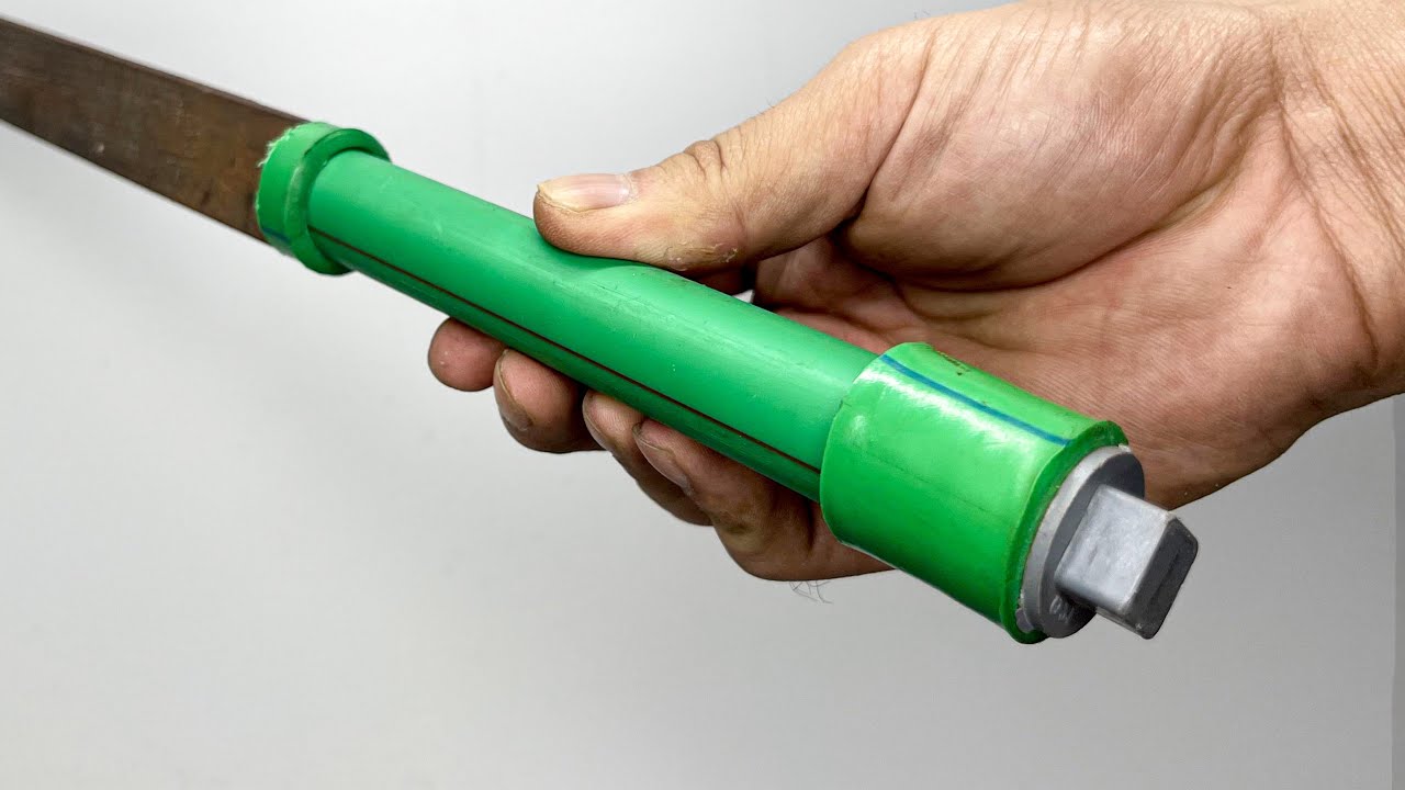 Don't Throw Away Old PVC Pipe! Useful DIY Ideas for Your Tools - YouTube