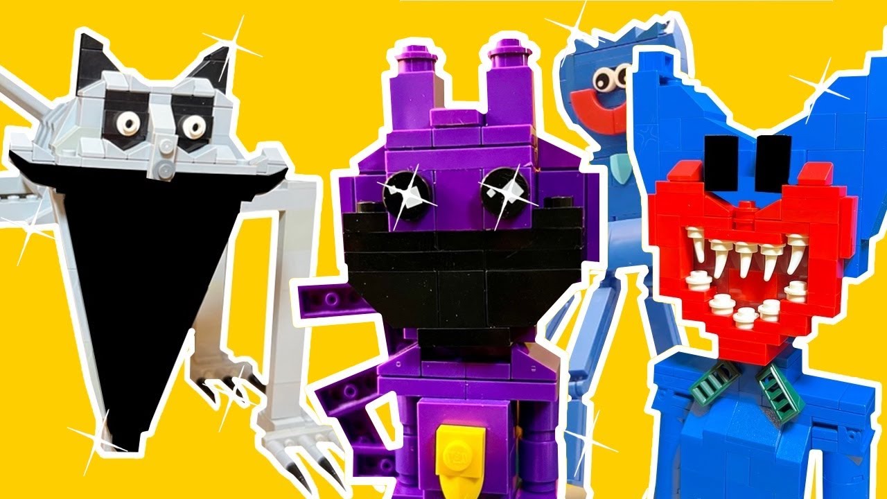 I Made (ALL MONSTERS) LEGO Poppy Playtime 3 - YouTube