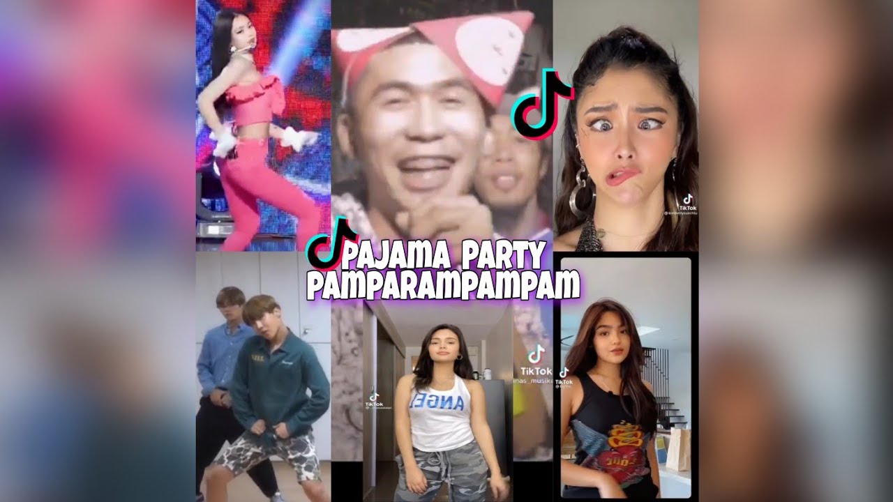 PAJAMA PARTY - PAM PARAM PAM PAM CELEBRITY EDITION | TRENDING TIKTOK ...