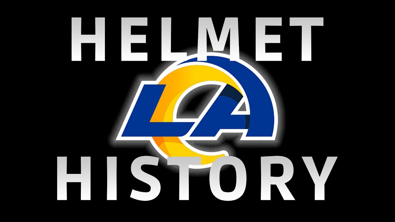 Los Angeles Rams - Helmet History - YouTube