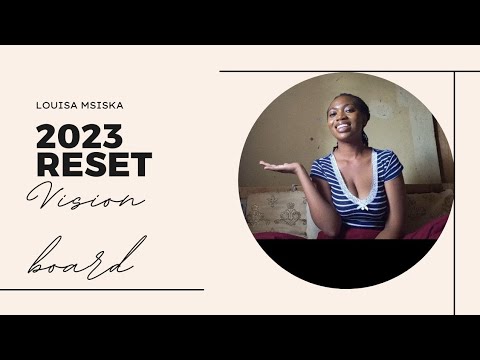 2023 RESET •| Vision Board, Parenting Goals, New Job - YouTube