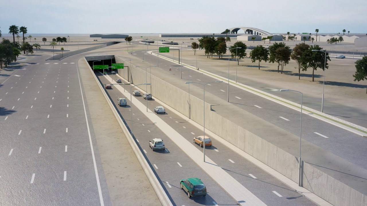 MINA TUNNEL ABU DHABI - YouTube