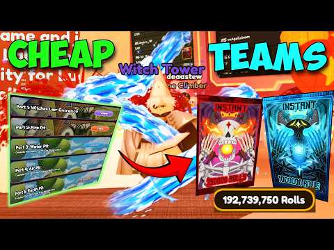 Use These Witch Tower Teams 1-5 In NEW Anime Card Clash Update!
